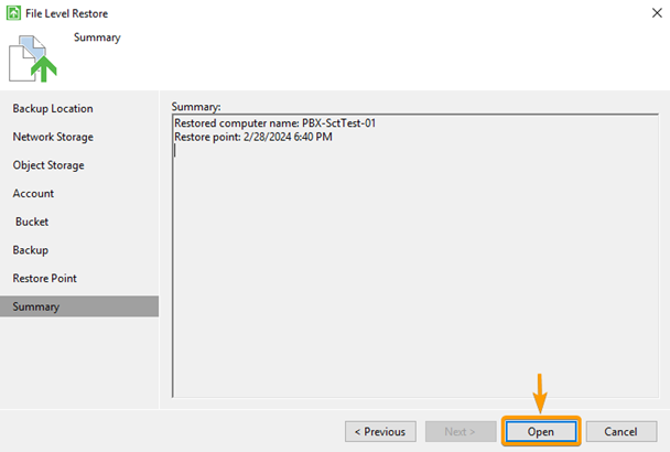 How To: Perform File Level Restore using Veeam Agent for Windows