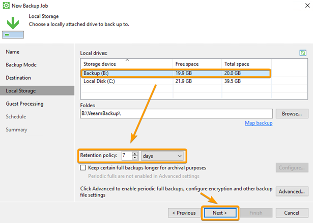 How To: Create a Veeam Agent for Windows Local Backup Job