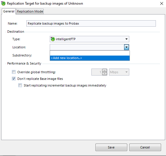 How to: Replicate using ImageManager