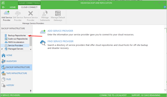 How to: Create a Backup Repository using Veeam B&R