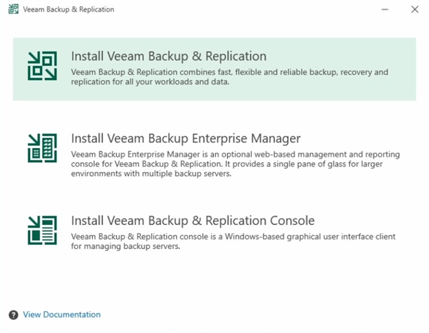 How To: Install Veeam Backup and Replication (MS SQL)