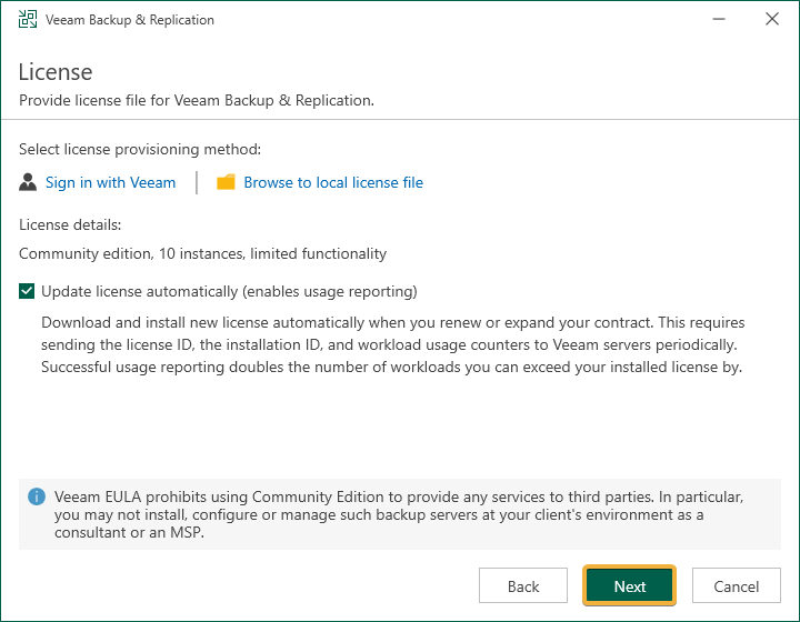 How To: Install Veeam Backup and Replication (MS SQL)