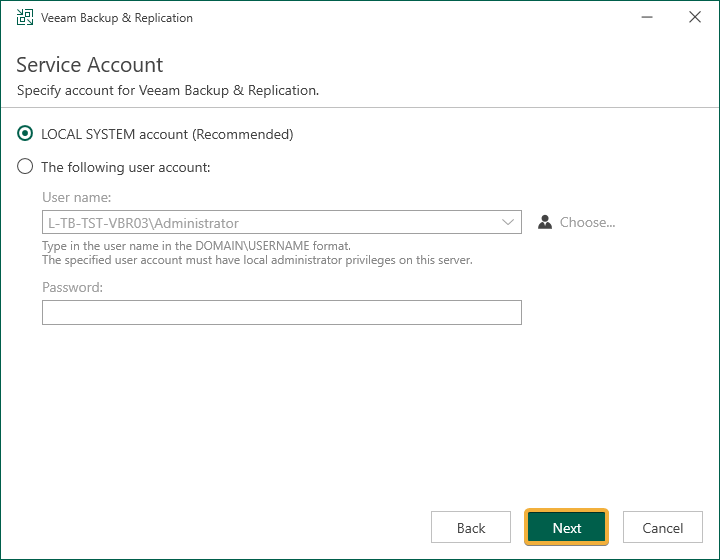 How To: Install Veeam Backup and Replication (MS SQL)