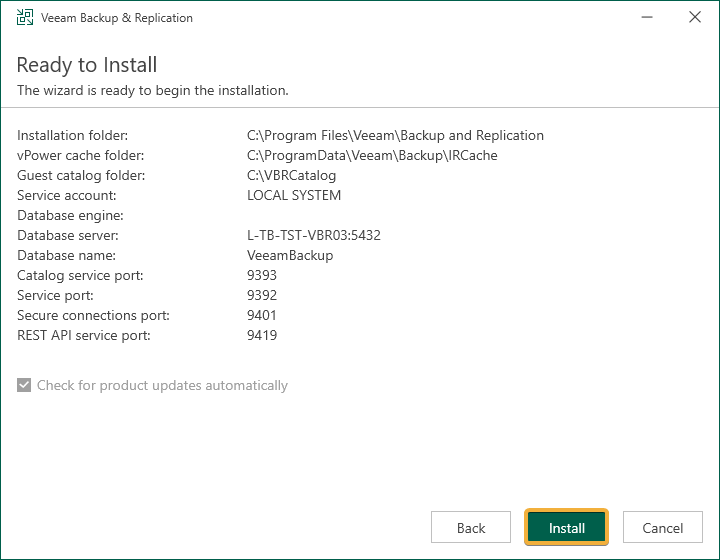 How To: Install Veeam Backup and Replication (MS SQL)