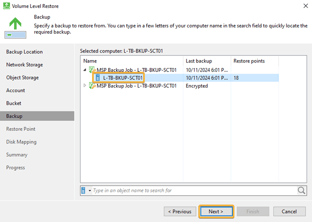 How To: Perform Volume Level Restore using Veeam Agent for Windows